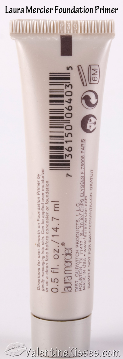 Valentine Kisses: Laura Mercier Foundation Primer: swatches, pics, review