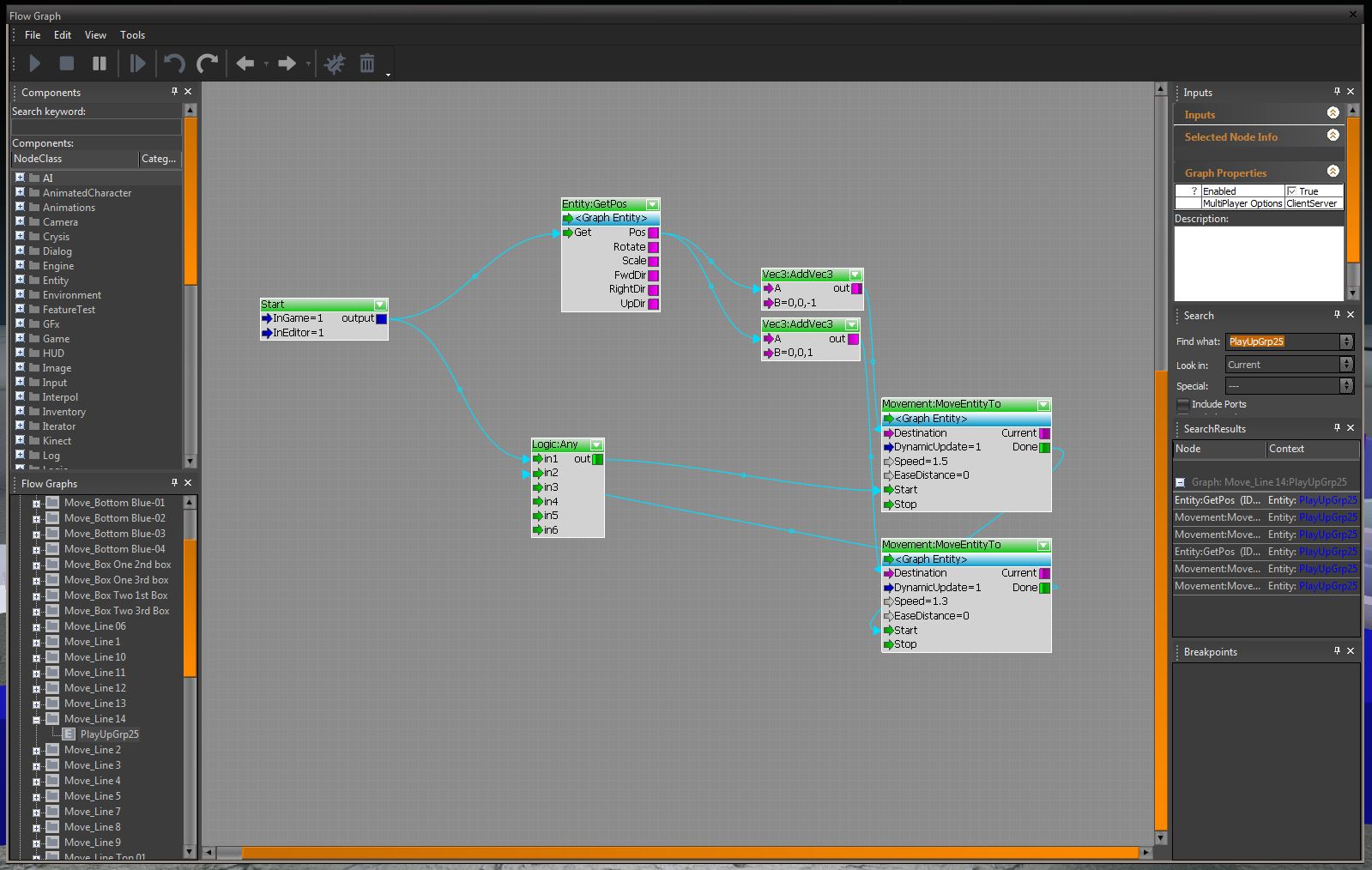 helenac35: Development and Flow chart in CryEngine