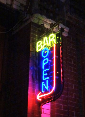 Houston in Pics: Night time signage - restaurants, bars, clubs, night-s