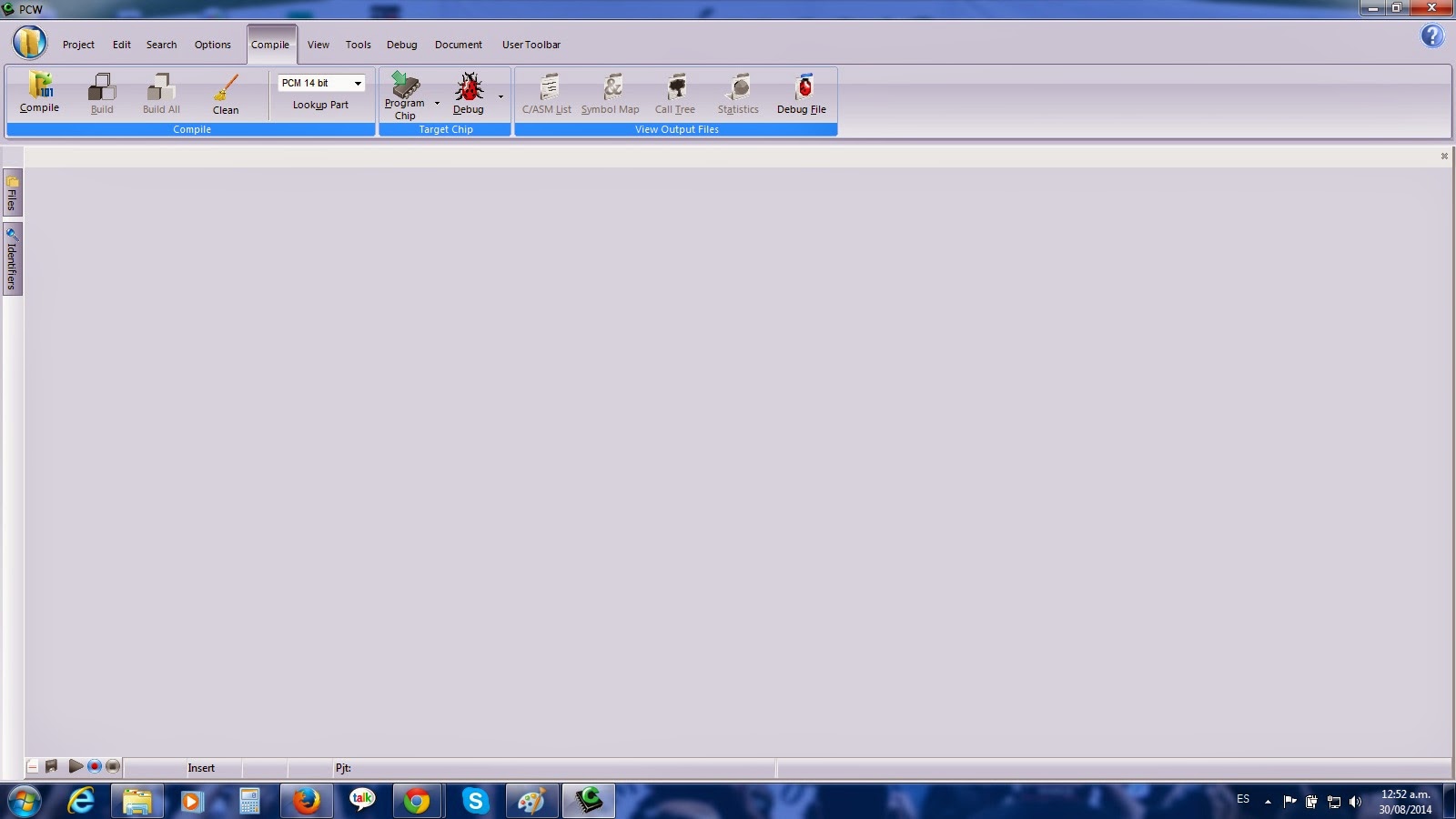 Primer programa en CCS Compiler (PIC C Compiler) ~ AprendiendoElectrónica