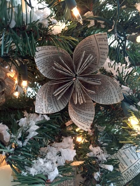 Sew Many Ways...: Book Page Flower Tutorial...