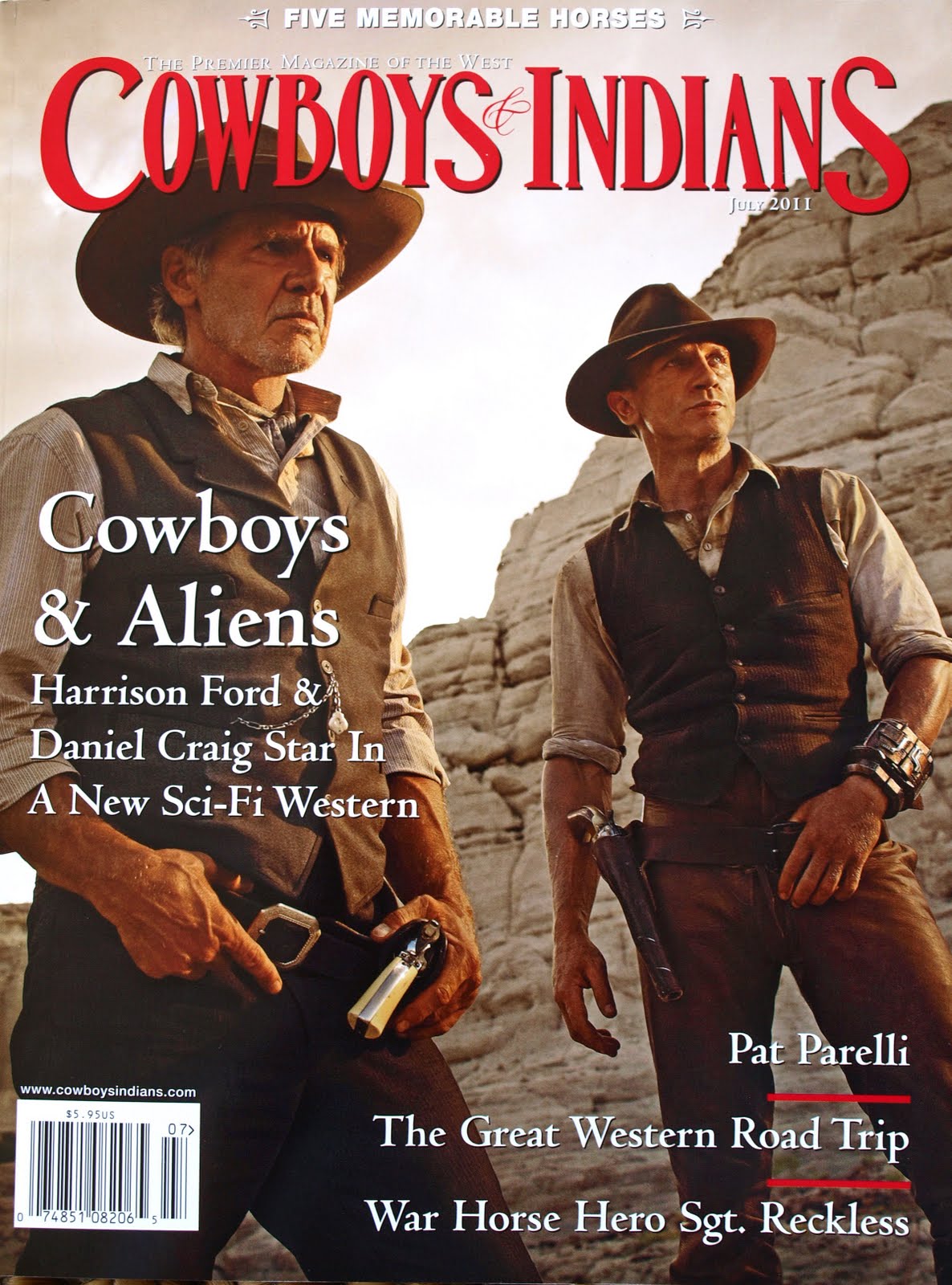 Pieces of Me: Cowboys & Indians Magazine, July Issue 2011