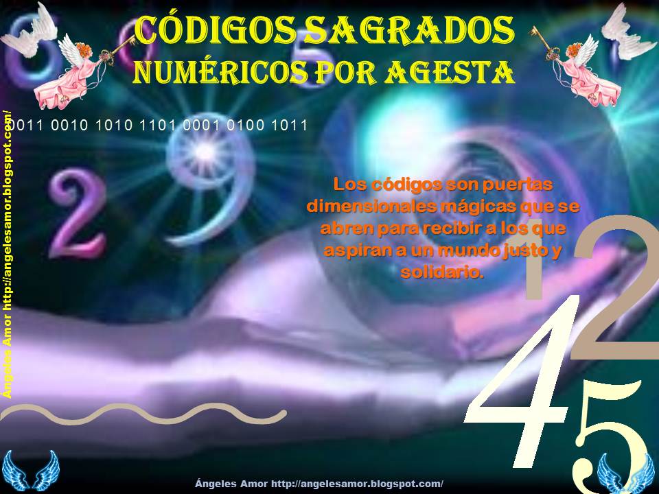 Ángeles Amor: RESUMEN CODIGOS SAGRADOS NUMERICOS POR JOSE GABRIEL ...