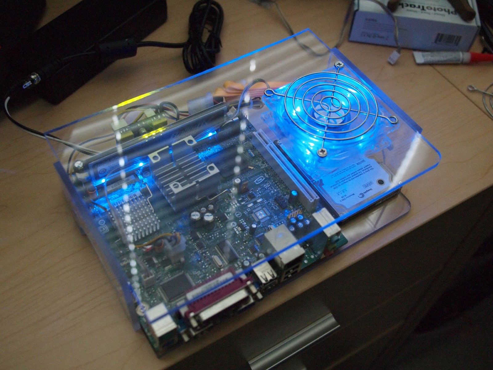 Transparent Computer Case