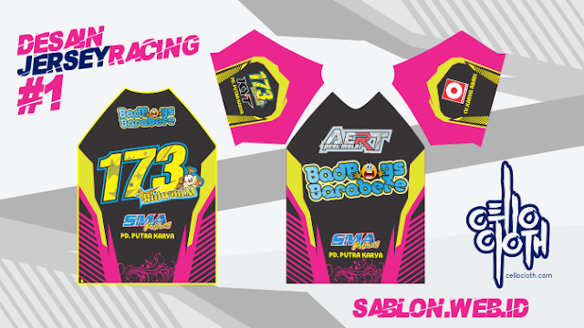 10 Desain Inspirasi Jersey Racing Part #1 Dry-fit Printing ...