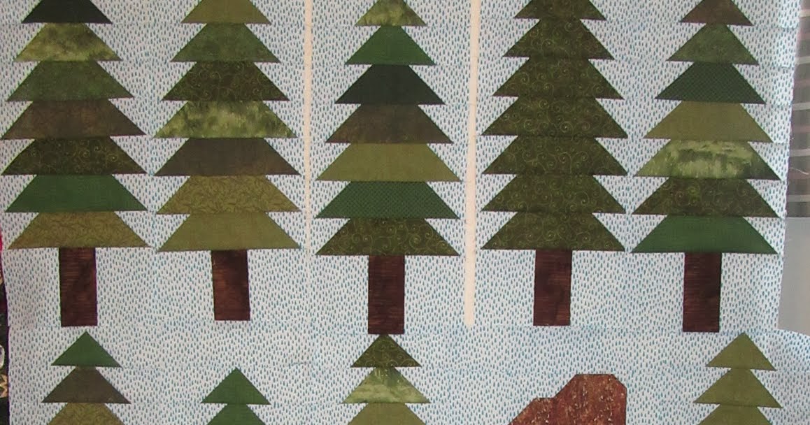 rogue quilter: In the forest with Sasquatch