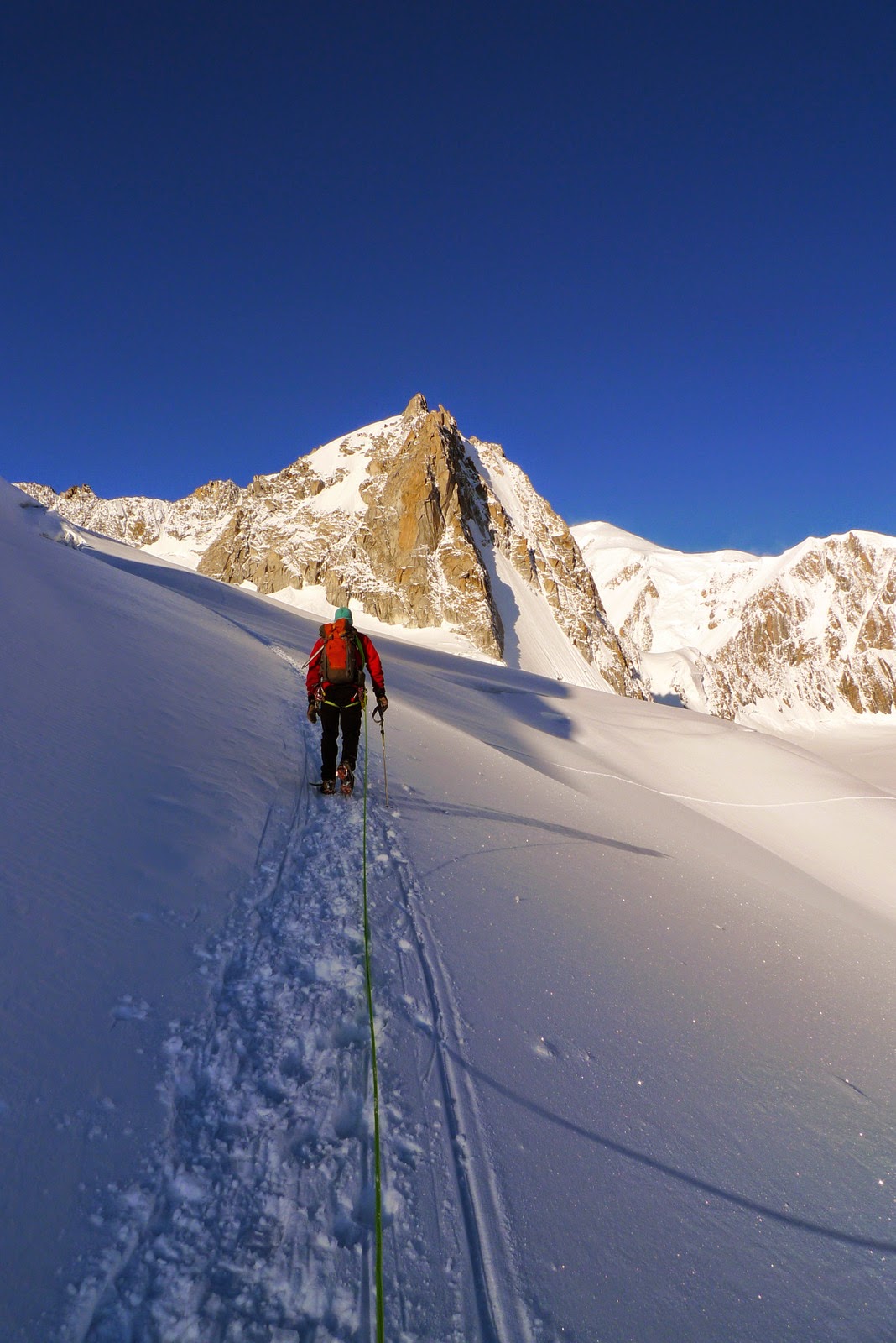 Climbing the Tour Ronde and the Entreves Traverse - Global Alpine