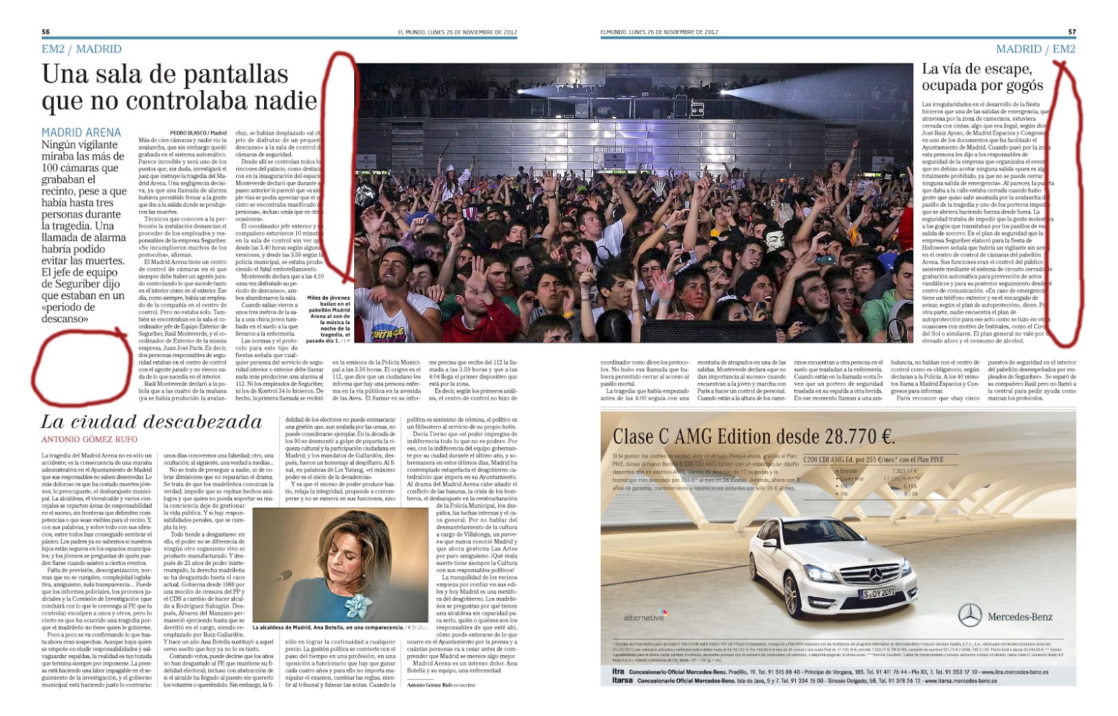 encajabaja | Diseño periodístico, Prensa: Doble horizontal... y distinta