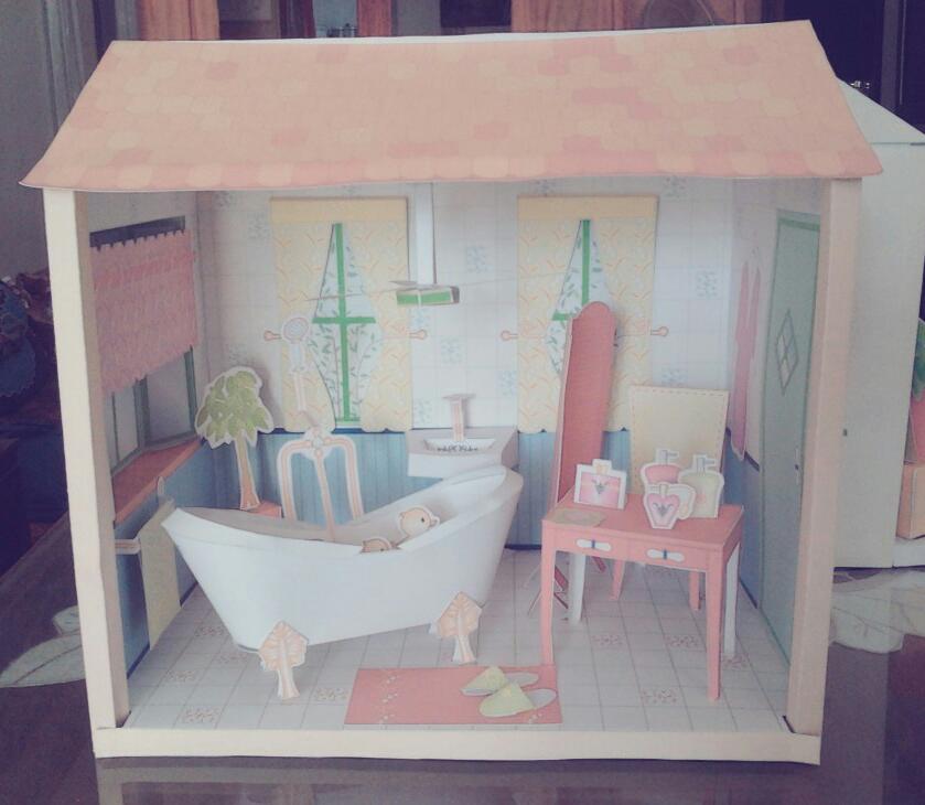 Aina's Room: Papercraft : Bathroom