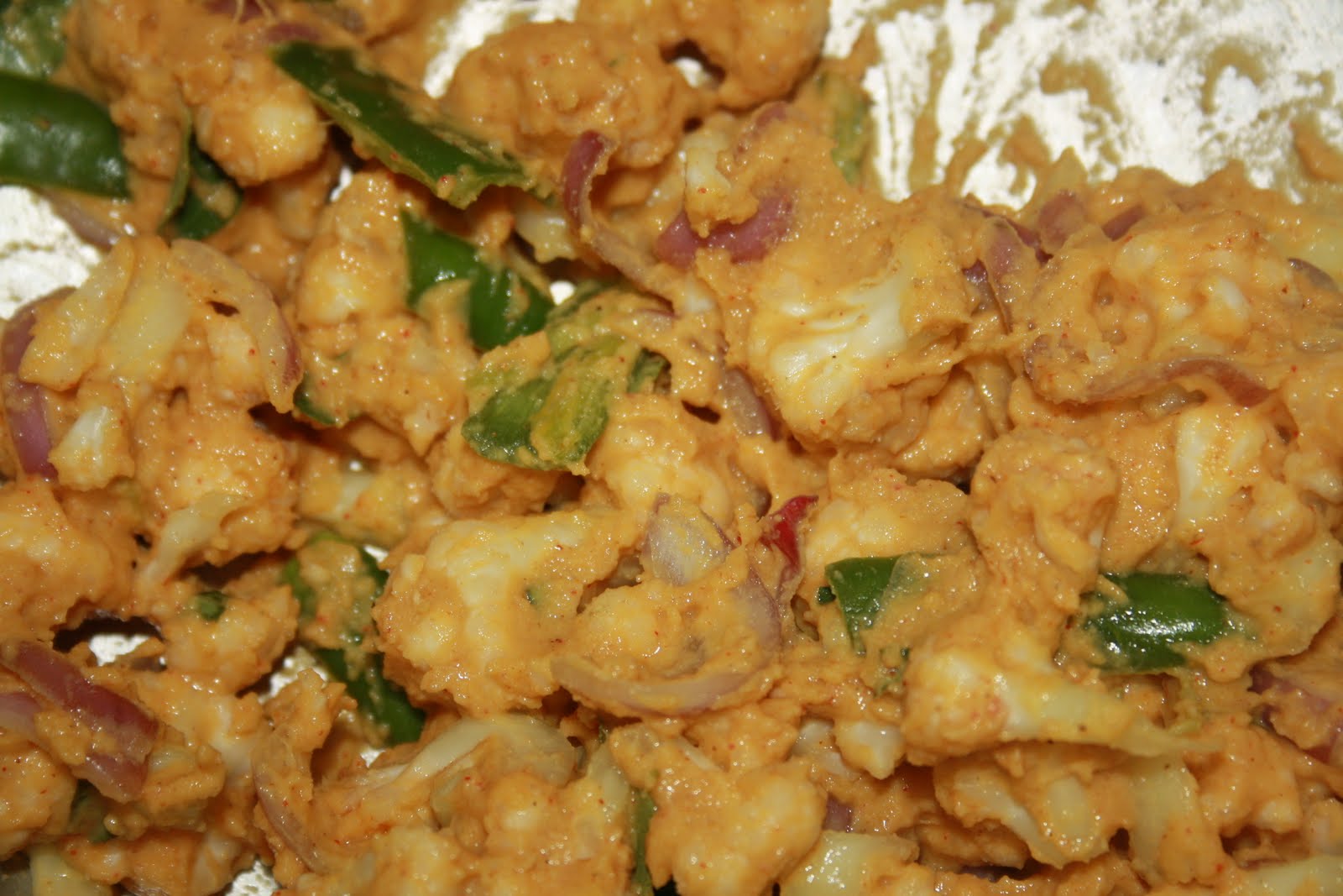 Comfort in Cooking: flower (cauliflower) pakoda