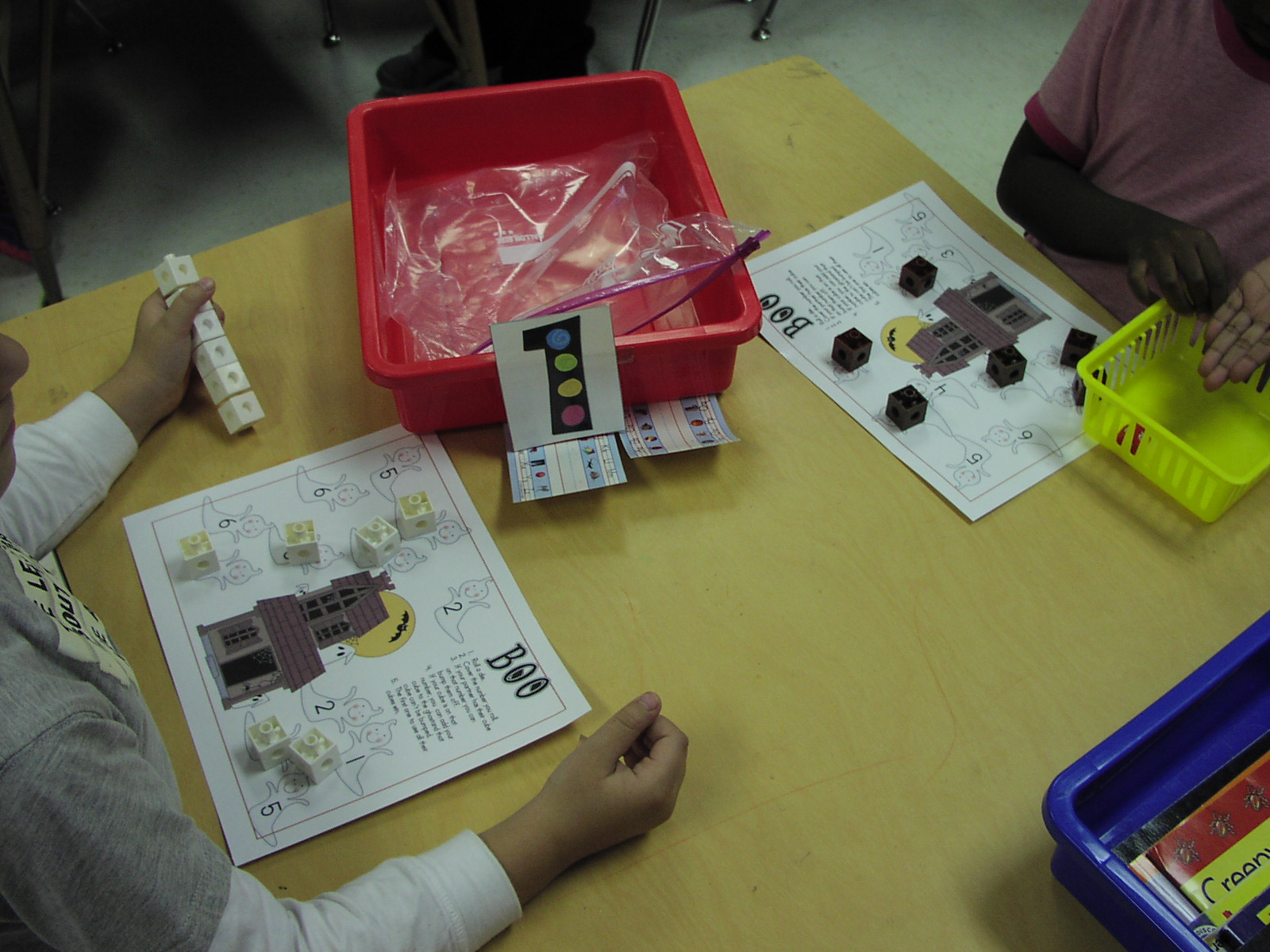 Keen On Kindergarten: October Math Work Stations