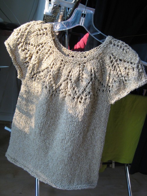 Beautiful Skills - Crochet Knitting Quilting : Silk Leaf Pullover - Free Pattern