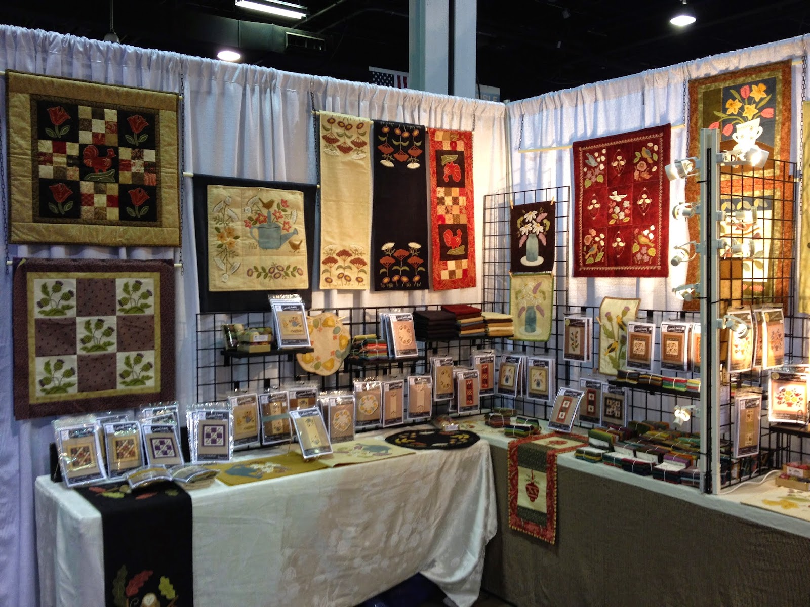 Winding Vine Wanderings: International Quilt Show ~ a lovely weekend