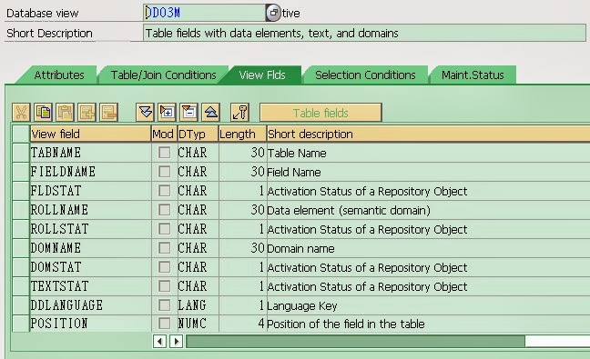 ERIC YANG'S NOTEPAD: How to export SE11 table fields list?