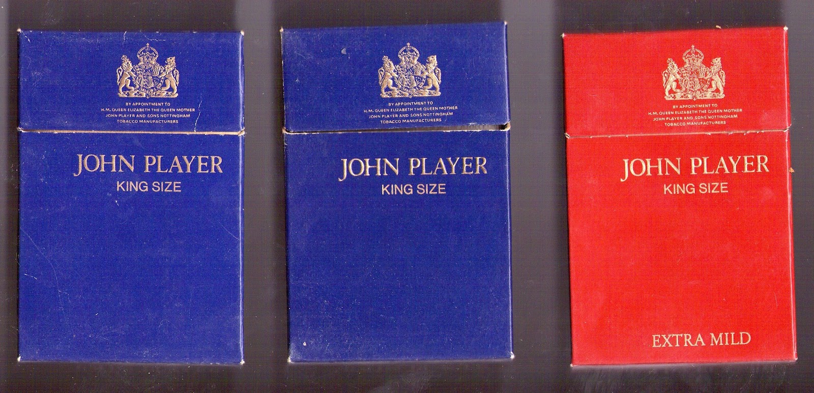 Ma Collection de paquets de cigarettes: JOHN PLAYER