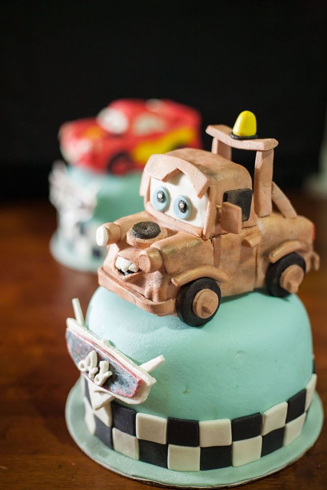 Disney's Cars Fondant Cake ~ Cakes By Edilyn