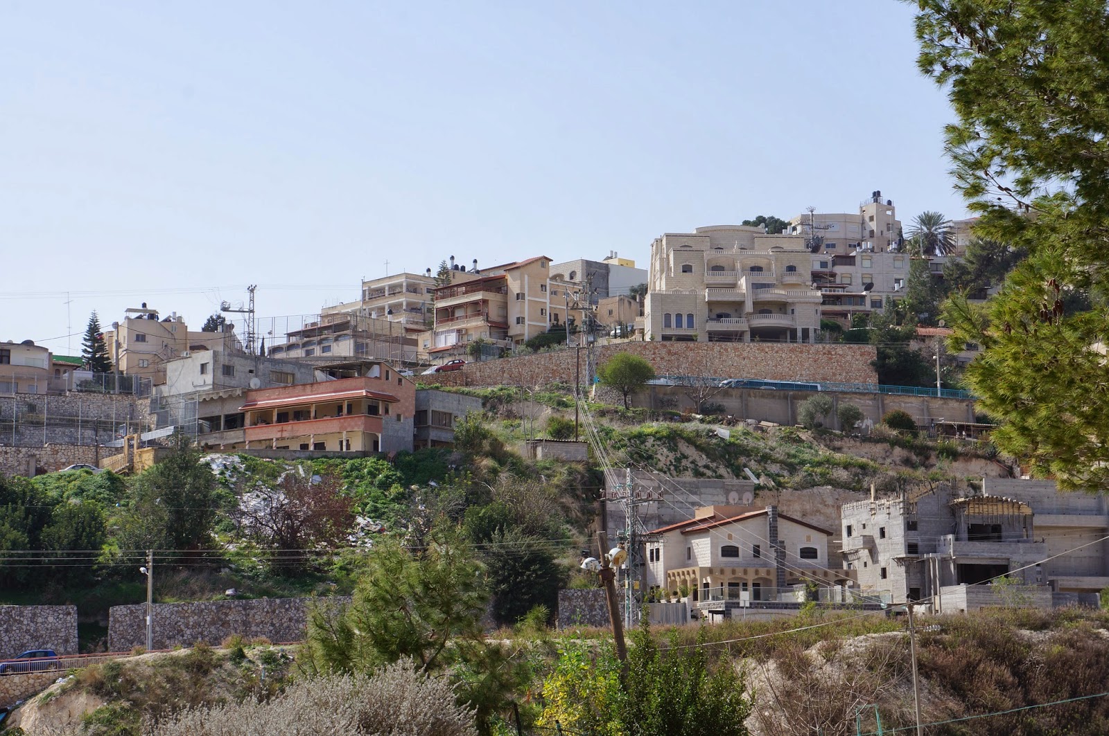 Dots N Space: Day 4: Naim and Shunem in Nazareth