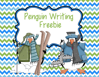 Penguin Writing Paper and Word Bank Freebie - Second Grade Teaching Blog