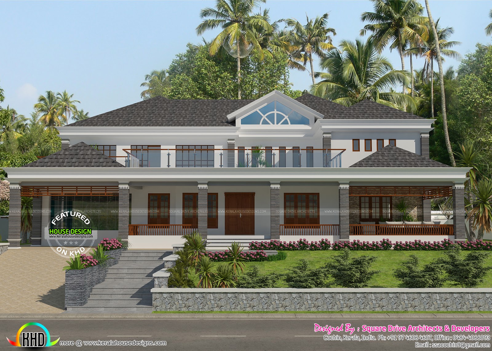 GANDUL: Big luxury sloping roof 4 bedroom home