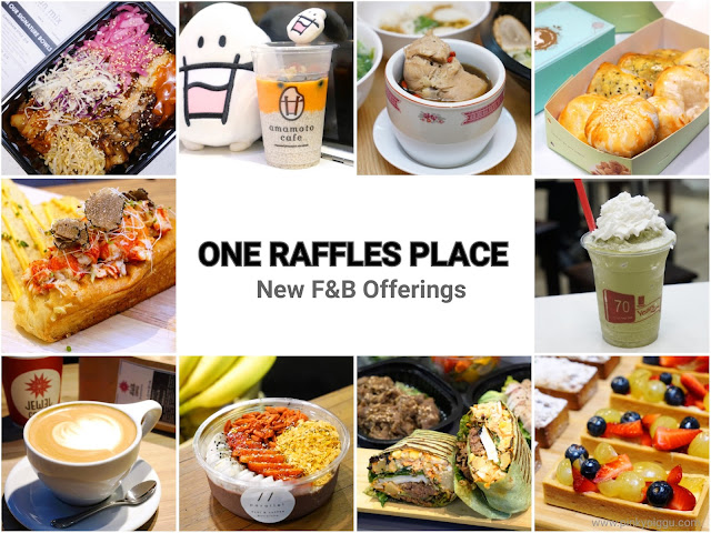 PinkyPiggu: Guide To New F&B Offerings At One Raffles Place!