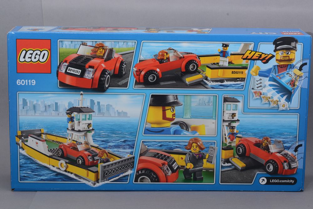 Lego 60119 Ferry 渡輪 開箱報告 - 魯蛇實驗室