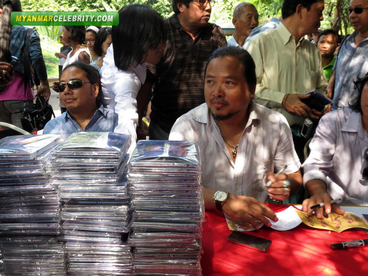 PHOTO: Zaw Win Htut's New Solo Album Promotion Event