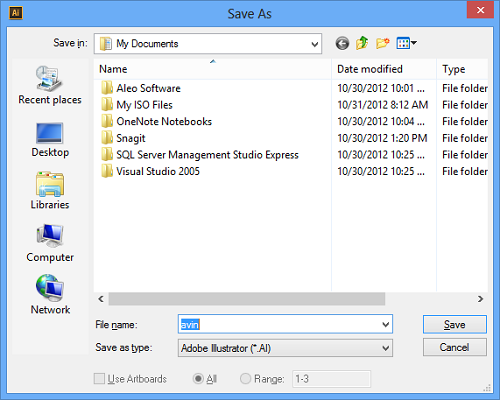 3. Lưu và xuất các File - học thiết kế đồ họa
