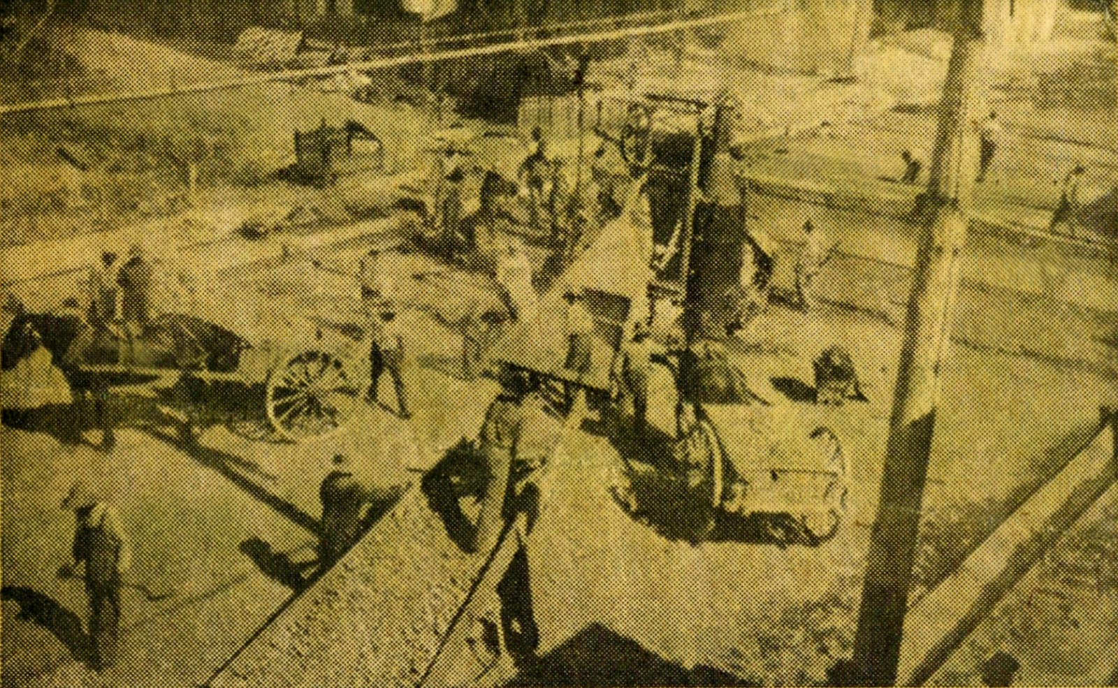 Payson Historical Society: Road Construction on Payson Main Street 1917 ...