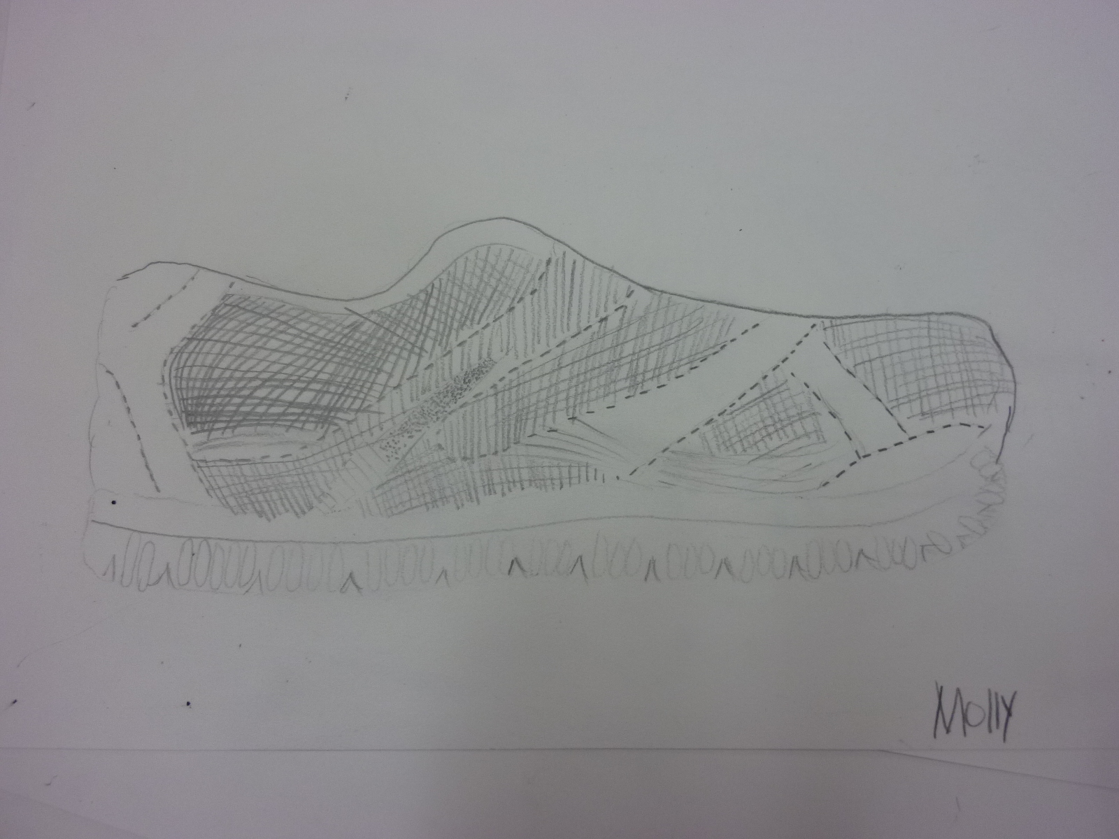 Mrs. Werner's Art Room: 5th Grade Realistic Shoe Drawings