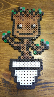 Baby Groot Templates for Cross-stitch or Hama Beads Templates. - Oh My ...