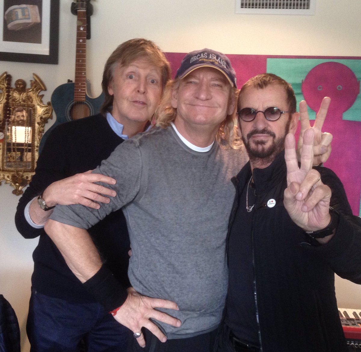Sgt en Abbey Road: Paul McCartney y Ringo Starr se reúnen para ...