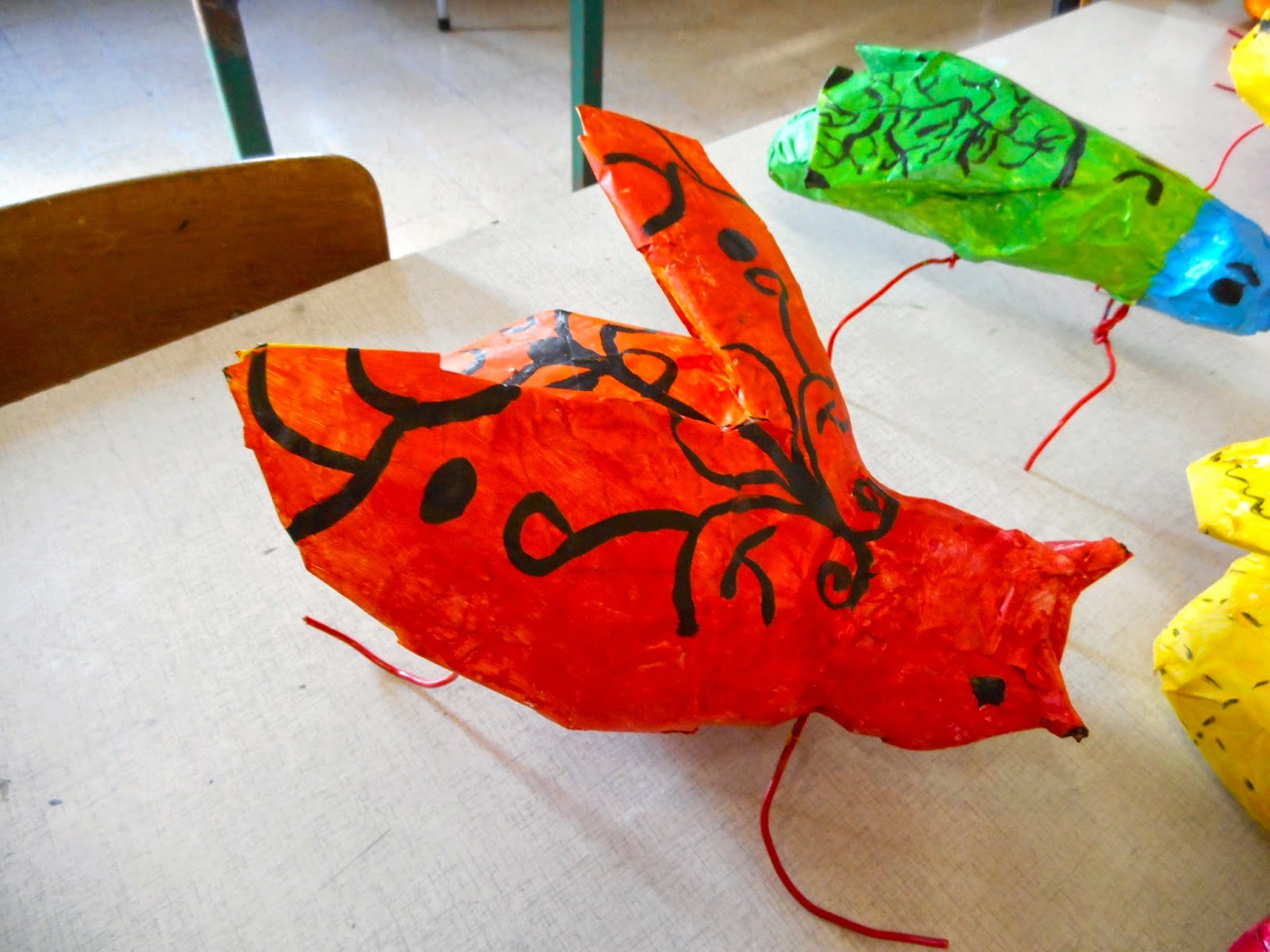 lti-atelier: De goliathkever : 1A/ Fantasie-insect 1B