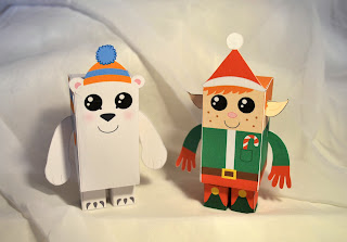 Samantha Eynon: Christmas paper toy template giveaway!