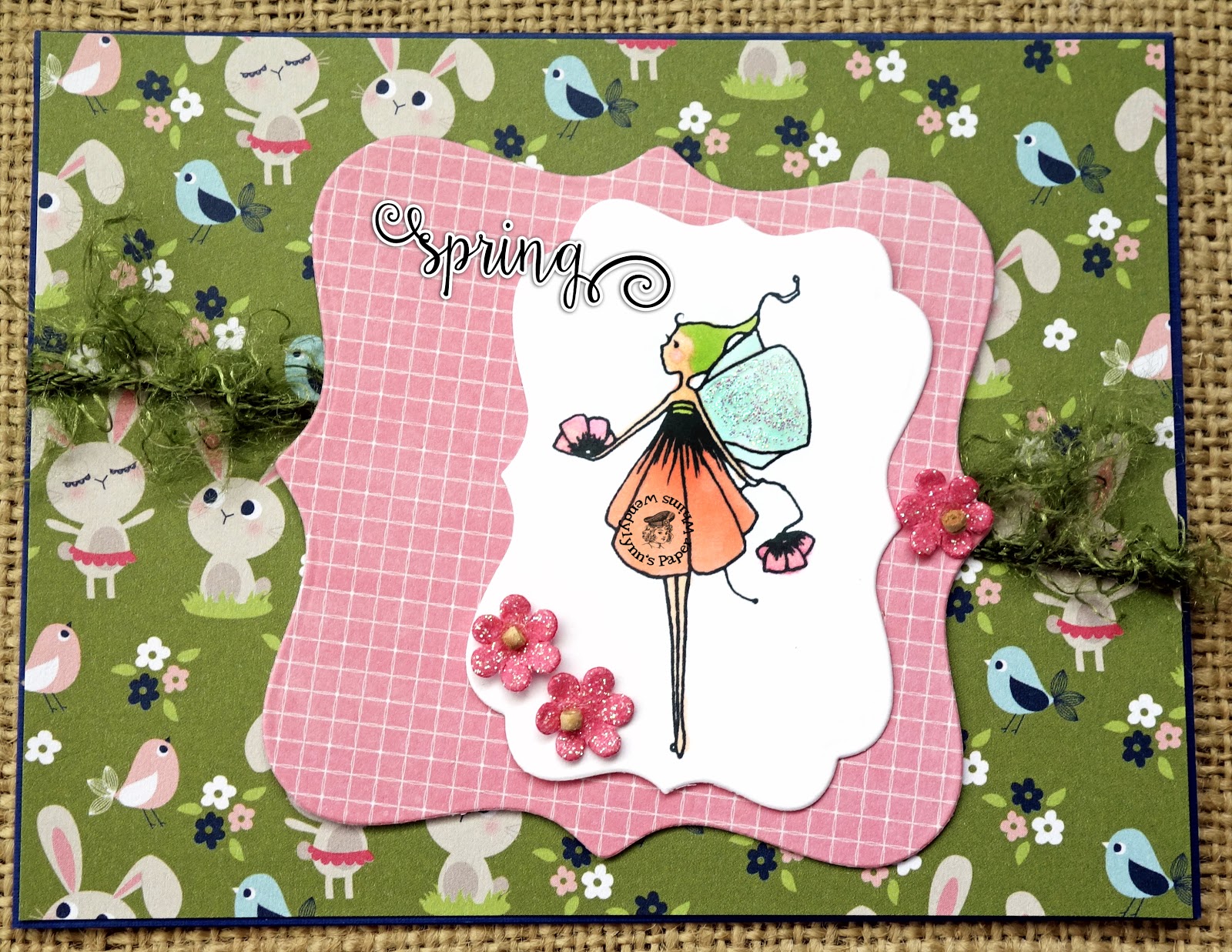 Wendylynn's Paper Whims: Spring Pixie Card