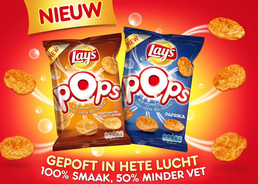 The Chip Report: Gotta Get At This: Lay's Netherlands NEW Pops Chips