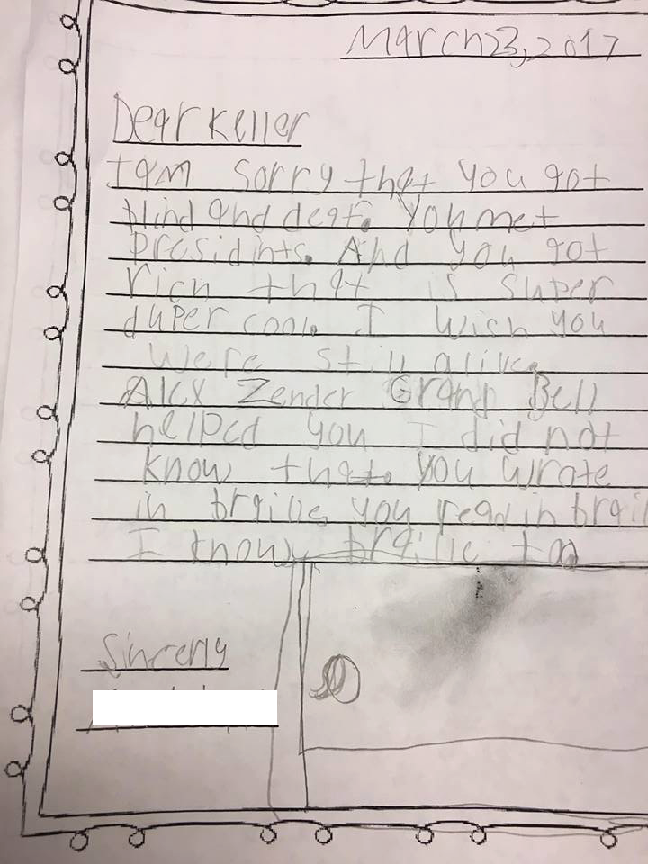 Ms.Brooks' Books: "Time Machine" Letters to the Past