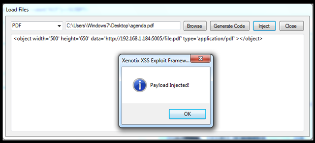 Security G33k Exploiting Xss Using Owasp Xenotix Xss Exploit Framework
