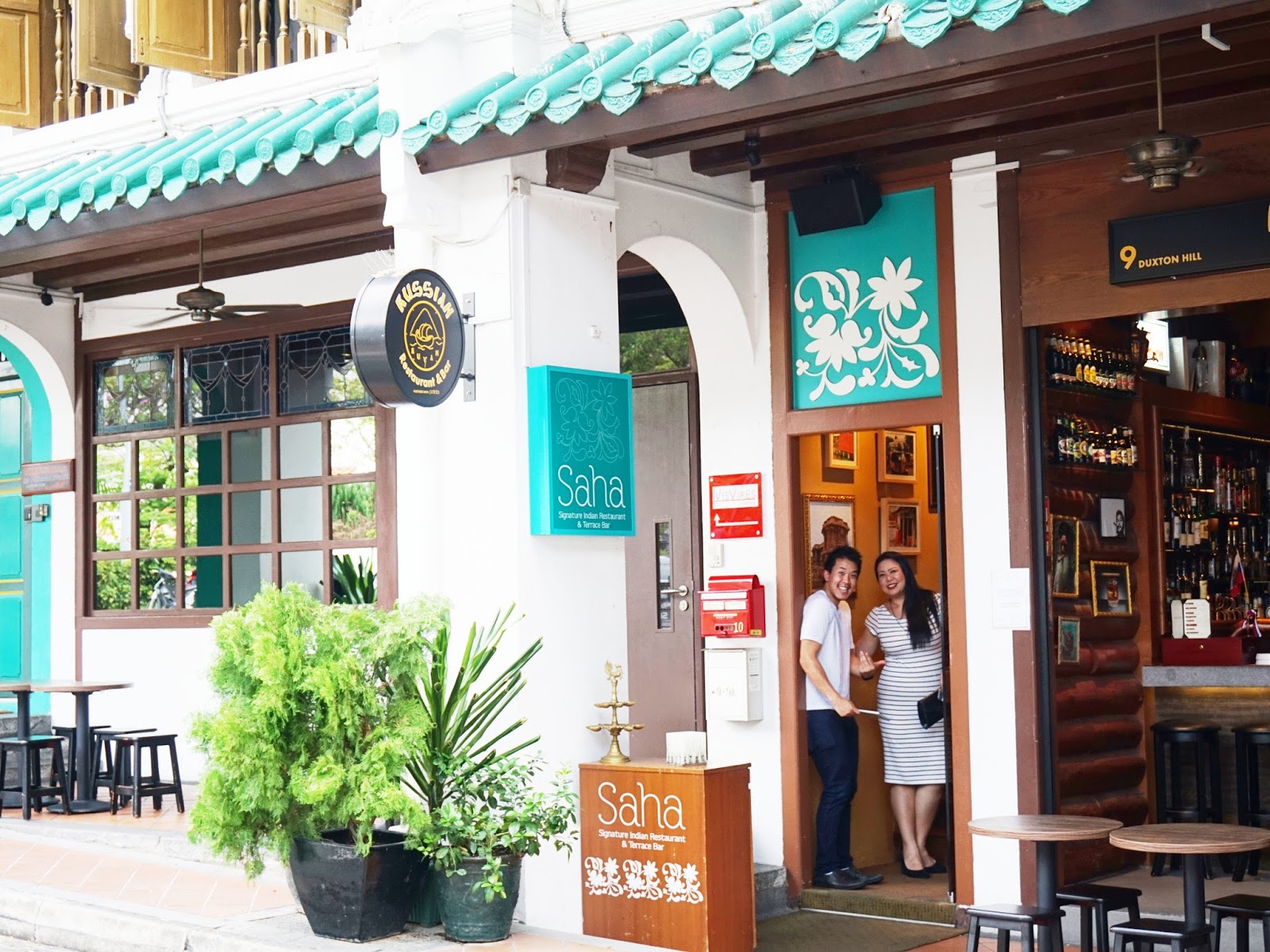 PinkyPiggu: SAHA, Signature Indian Restaurant & Terrace Bar At Duxton Hill