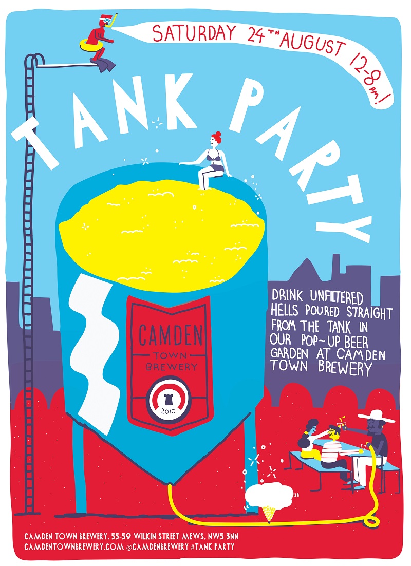 London Pop-ups: Camden Town Brewery's Saturday Tank Party