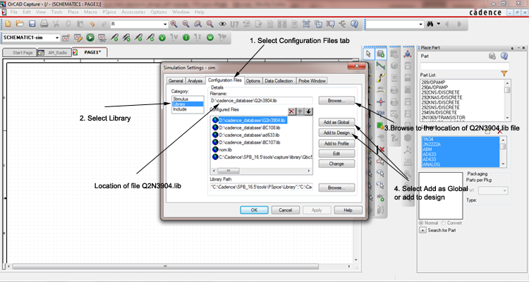 elektro2017: Creating new model in Orcad Capture