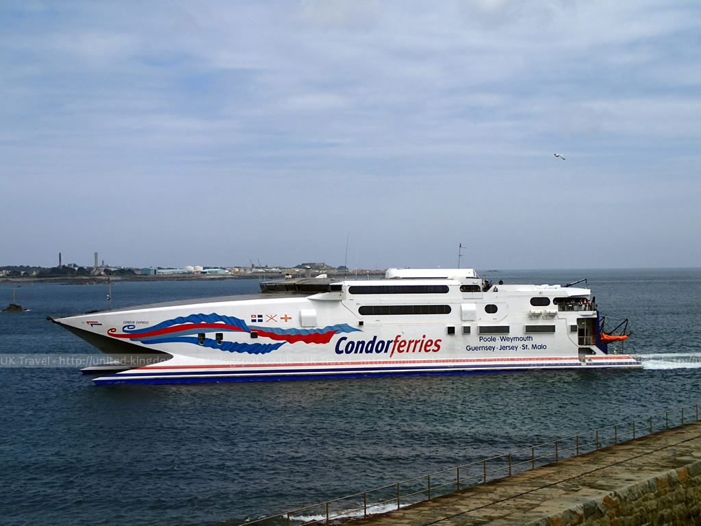 From Poole(UK) to St Peter Port (Guernsey) on Condor Ferries - The Globe Trotter
