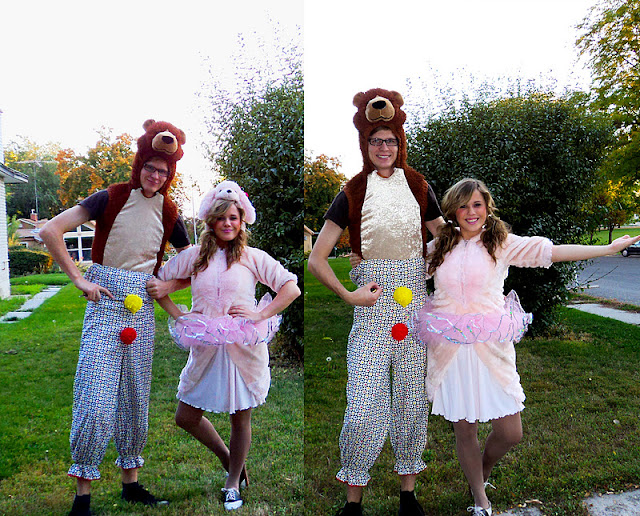 oh holli: circus bear + circus poodle