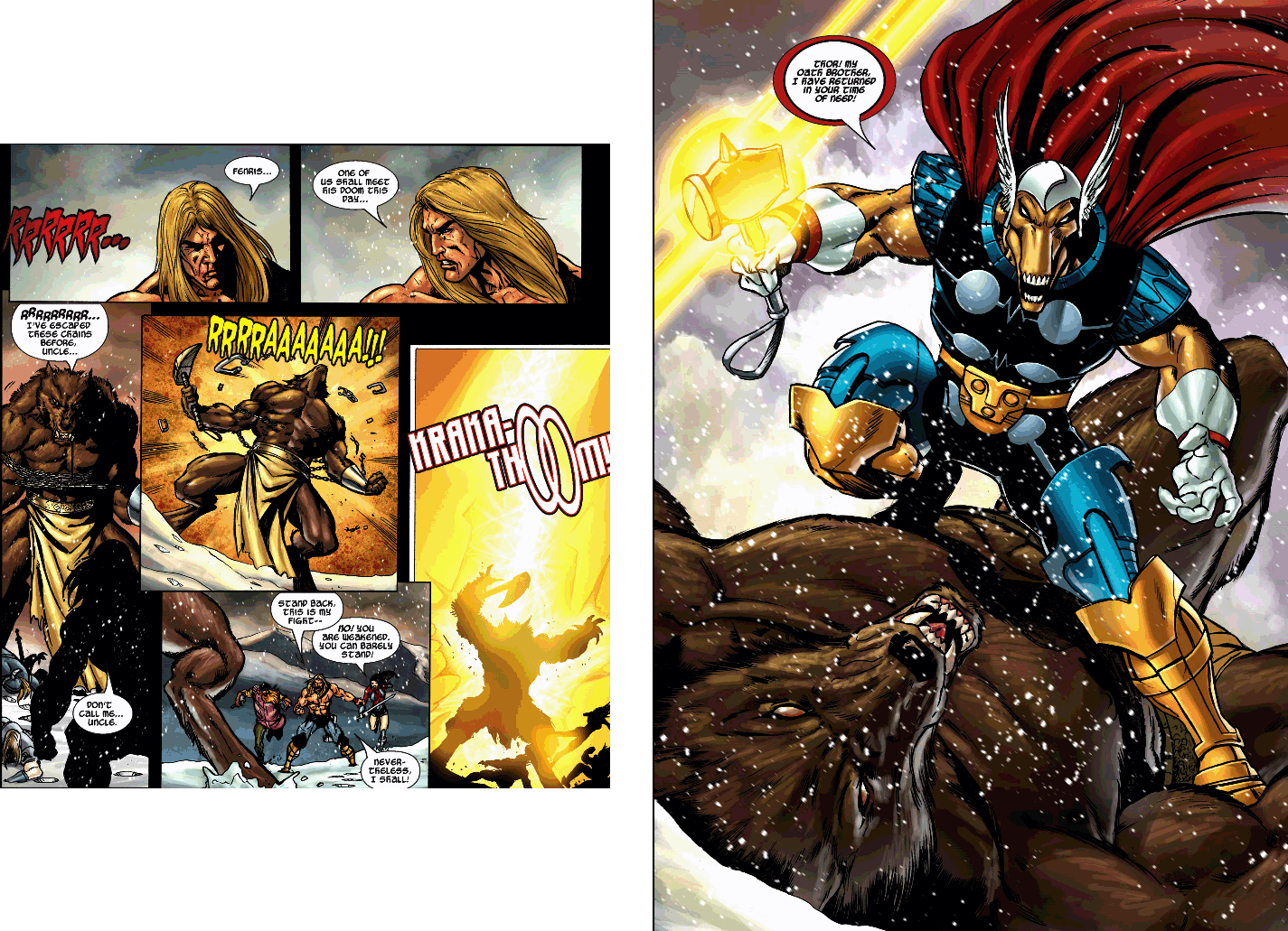 The Peerless Power of Comics!: The Cycles Of Ragnarok!