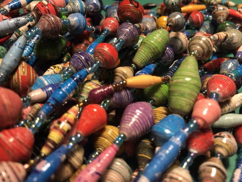 Creativity Corner: African Paper Bead Necklace
