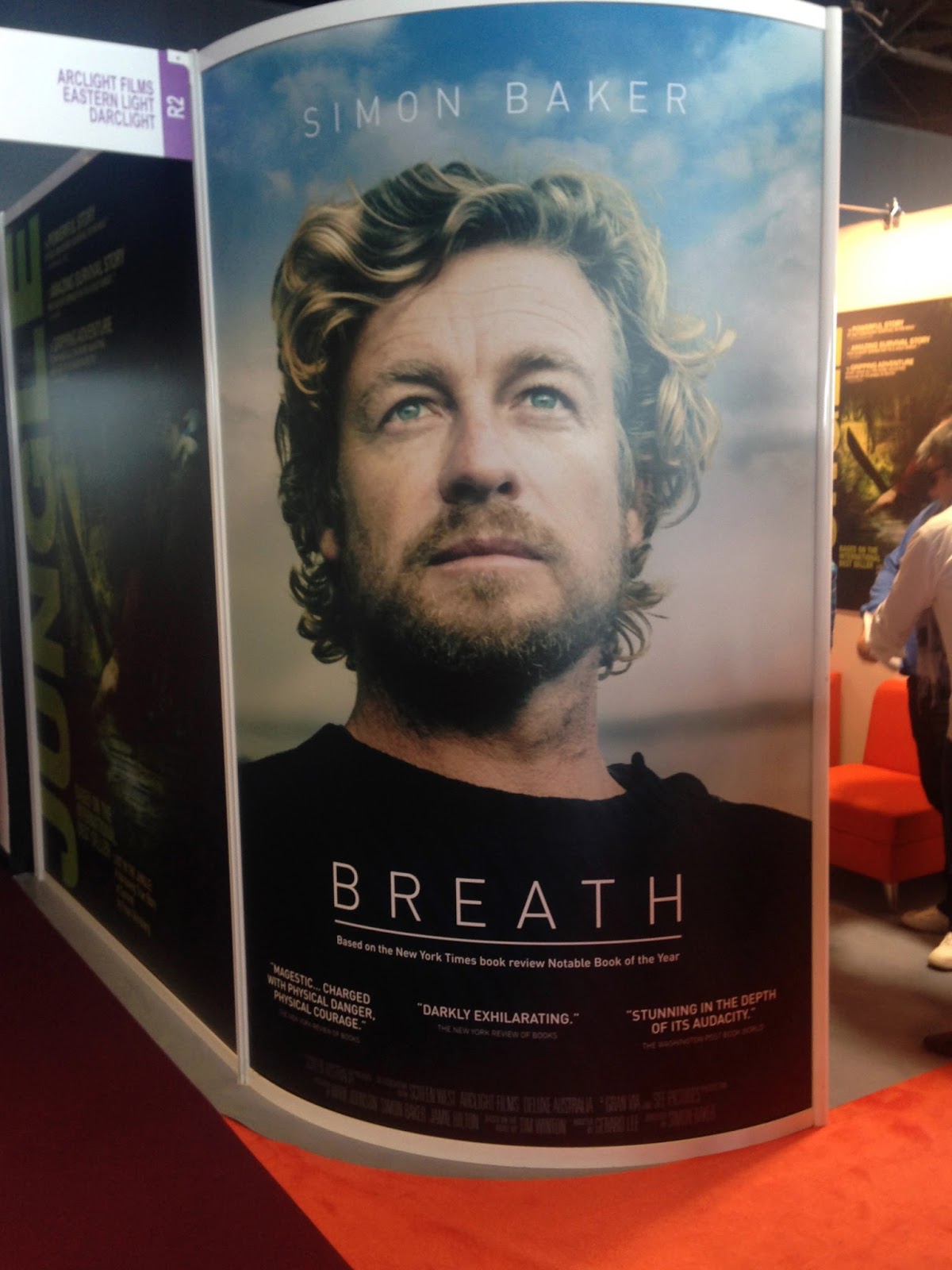 THE MENTALIST THE BEST SERIE: Poster do filme Breath de Simon Baker.