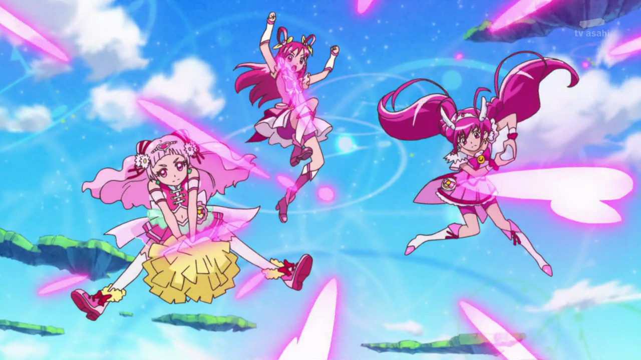 Hall of Anime Fame: Hugtto Precure Ep 37 Review: All Precures Assemble ...