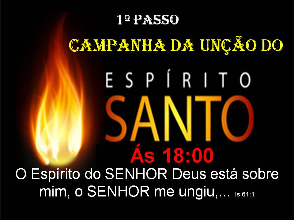 Catedral Da Salvação Grande Campanha Da Unção Do Espirito Santo Na