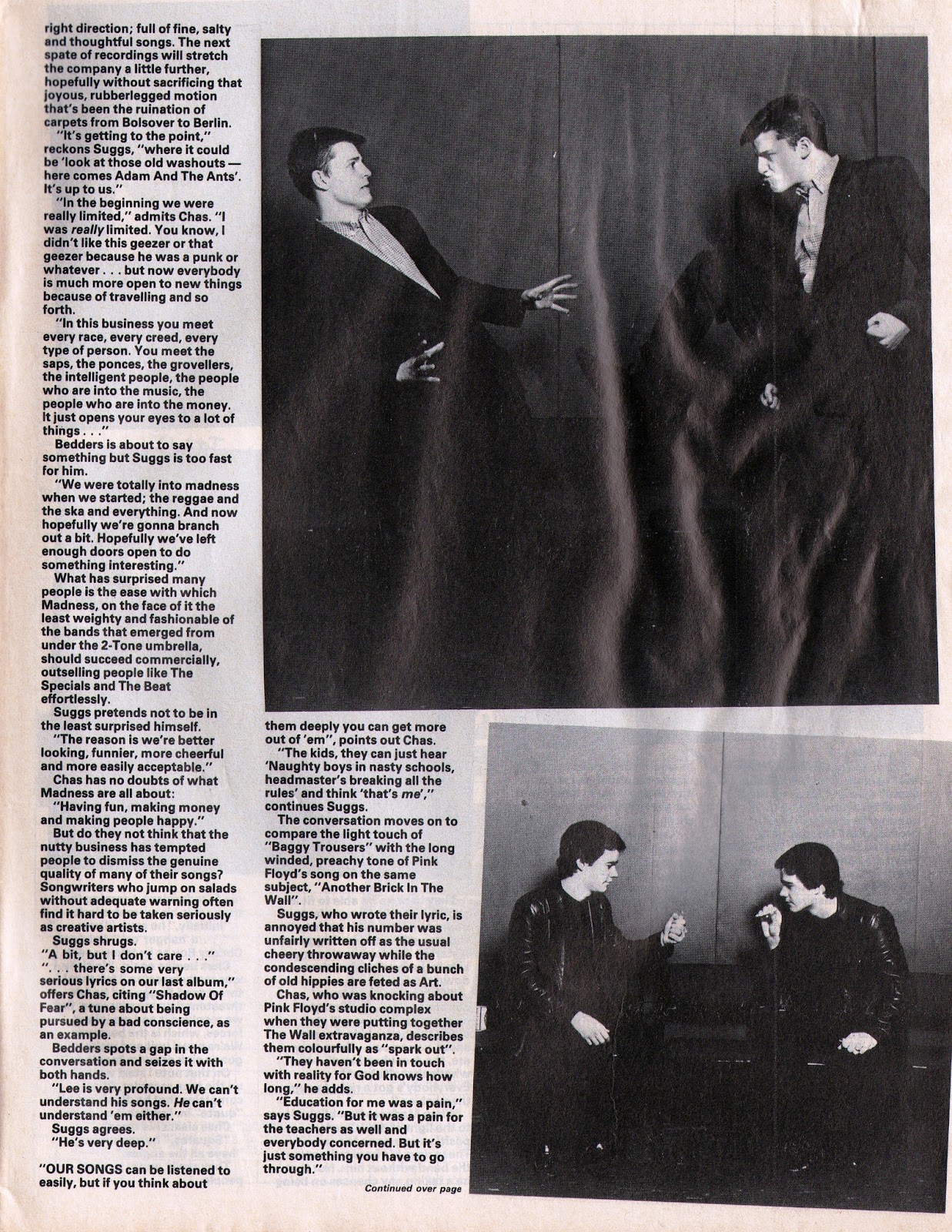Top Of The Pop Culture 80s: Madness Smash Hits 1981