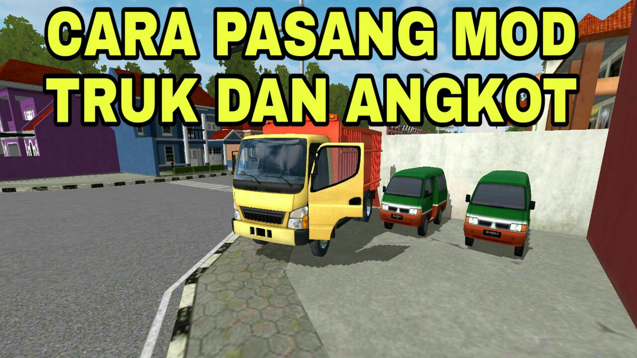 Cara Memasang Mod Angkot Bus Simulator Indonesia V2.9 - Livery Mod ...