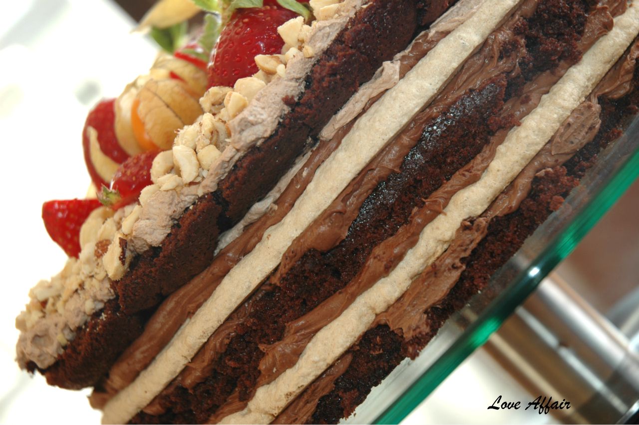 LoveAffair Cakes by mirela …: Cokoladna Dacquoise Torta / Chocolate ...